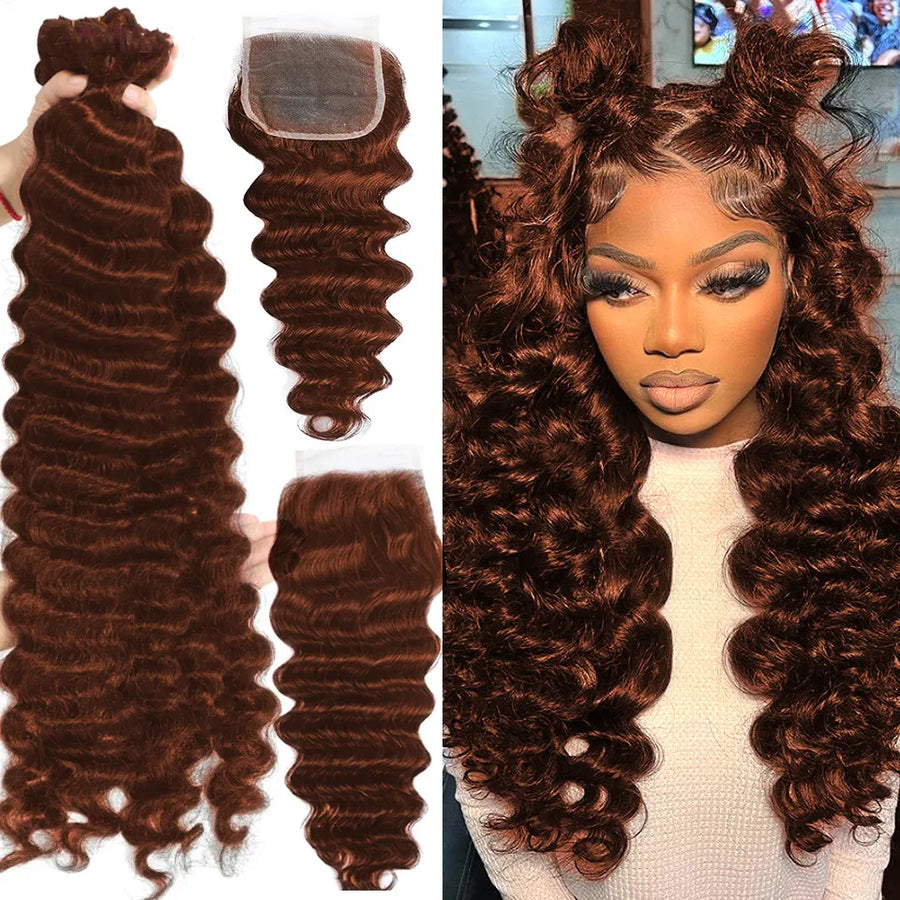 Best Deep Wave Closure, Affordable Bundles With Closure and Frontal ...