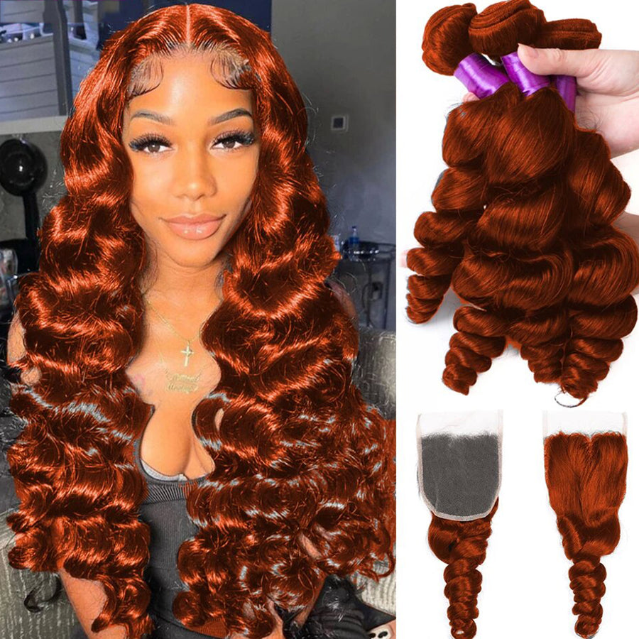#350 ginger bundles – Lumiere Hair